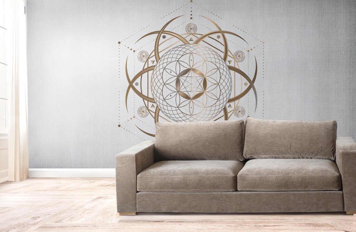 The Mandala of Awakening. Sacred Geometry Design. EPS SVG PNG - Etsy