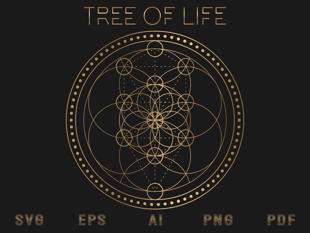 Tree of Life. Wall and Print Vector Art. Svg Eps Ai Png Pdf. - Etsy