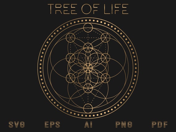 Tree of Life. Wall and Print Vector Art. Svg Eps Ai Png Pdf. - Etsy