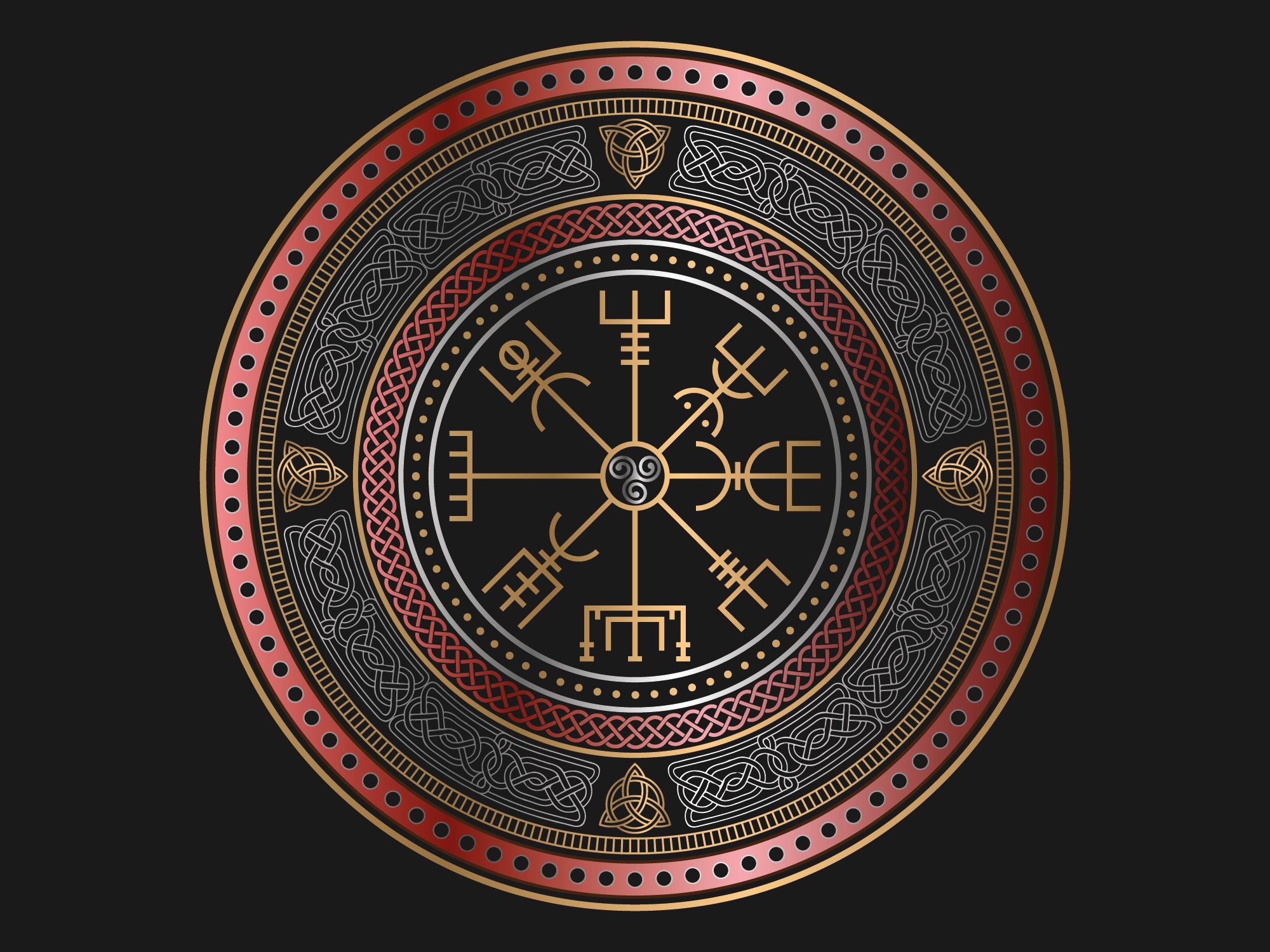 Chinese Compass Symbols