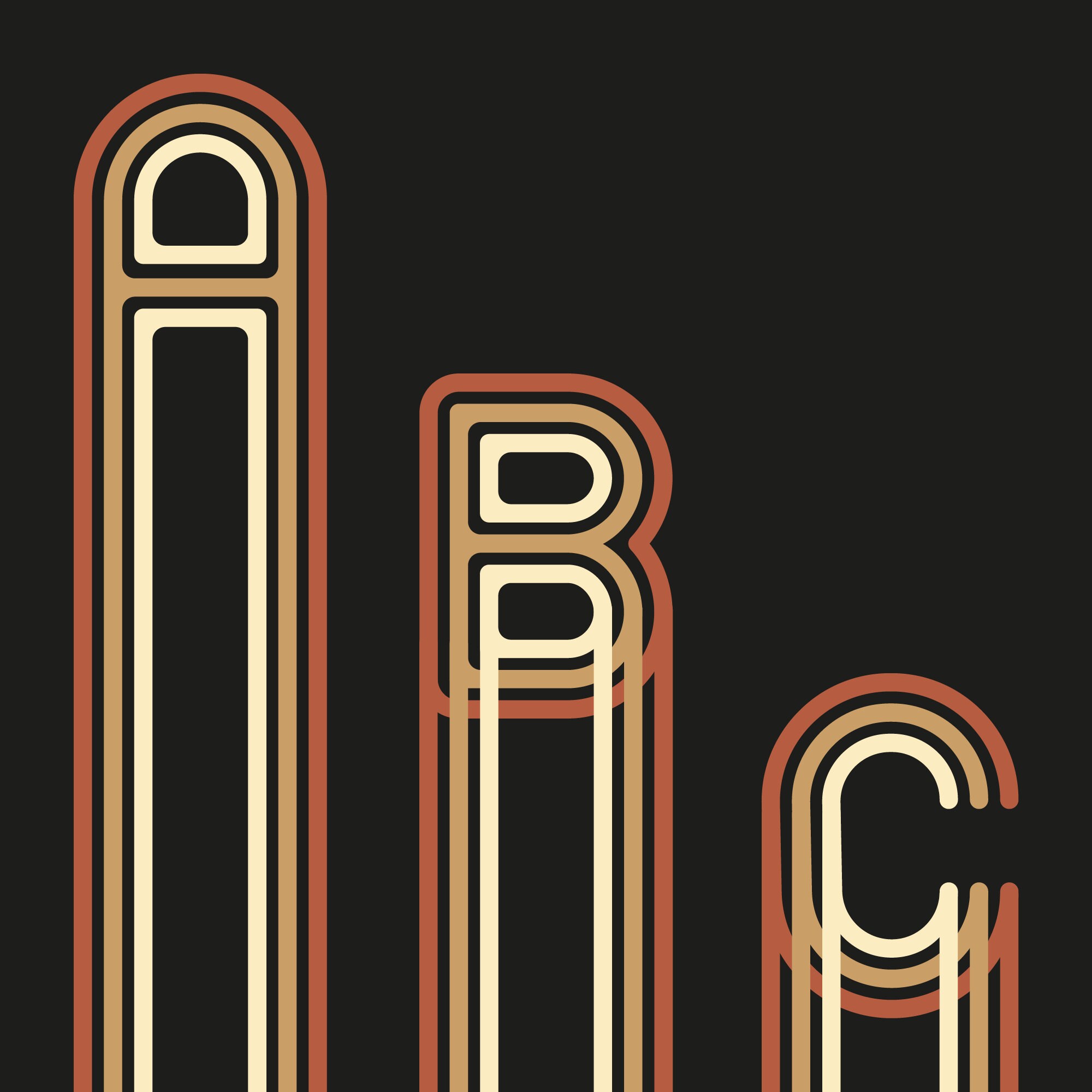 Retro Alphabet Letters SVG. Retro Font Bundle for Crafters. Commercial ...