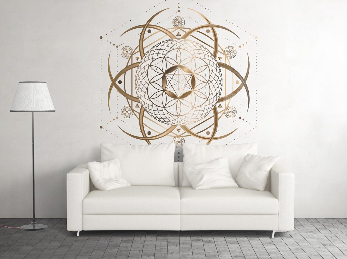 The Mandala of Awakening. Sacred Geometry Design. EPS SVG PNG - Etsy