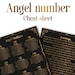 Angel Number Cheatsheet + Guide. Digital Download for Print. - Etsy