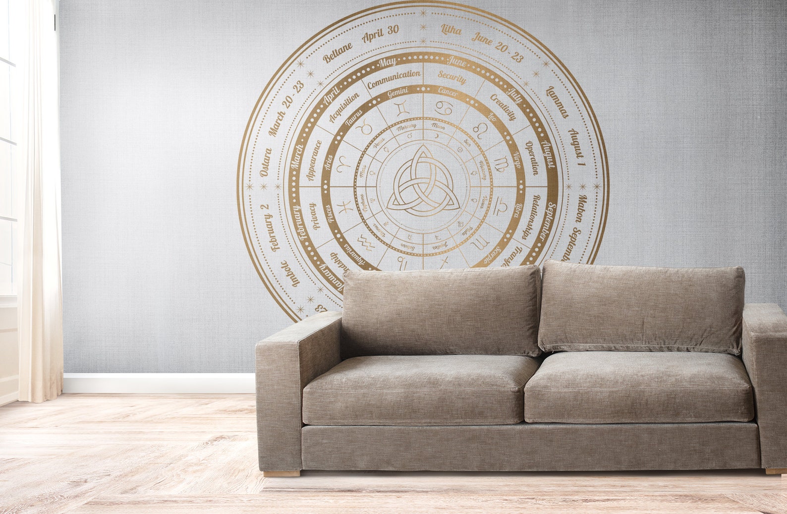 Wiccan Wheel of the Year. Astrology Wheel. Wiccan Gathering. - Etsy UK