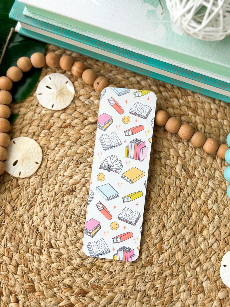 Book Themed Bookmarks – Set of 4 or Single | Matte Laminated | Reader ...