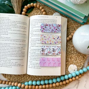 Summer Fun Magnetic Bookmark Collection | Flamingo, Flip-flops, Beach ...