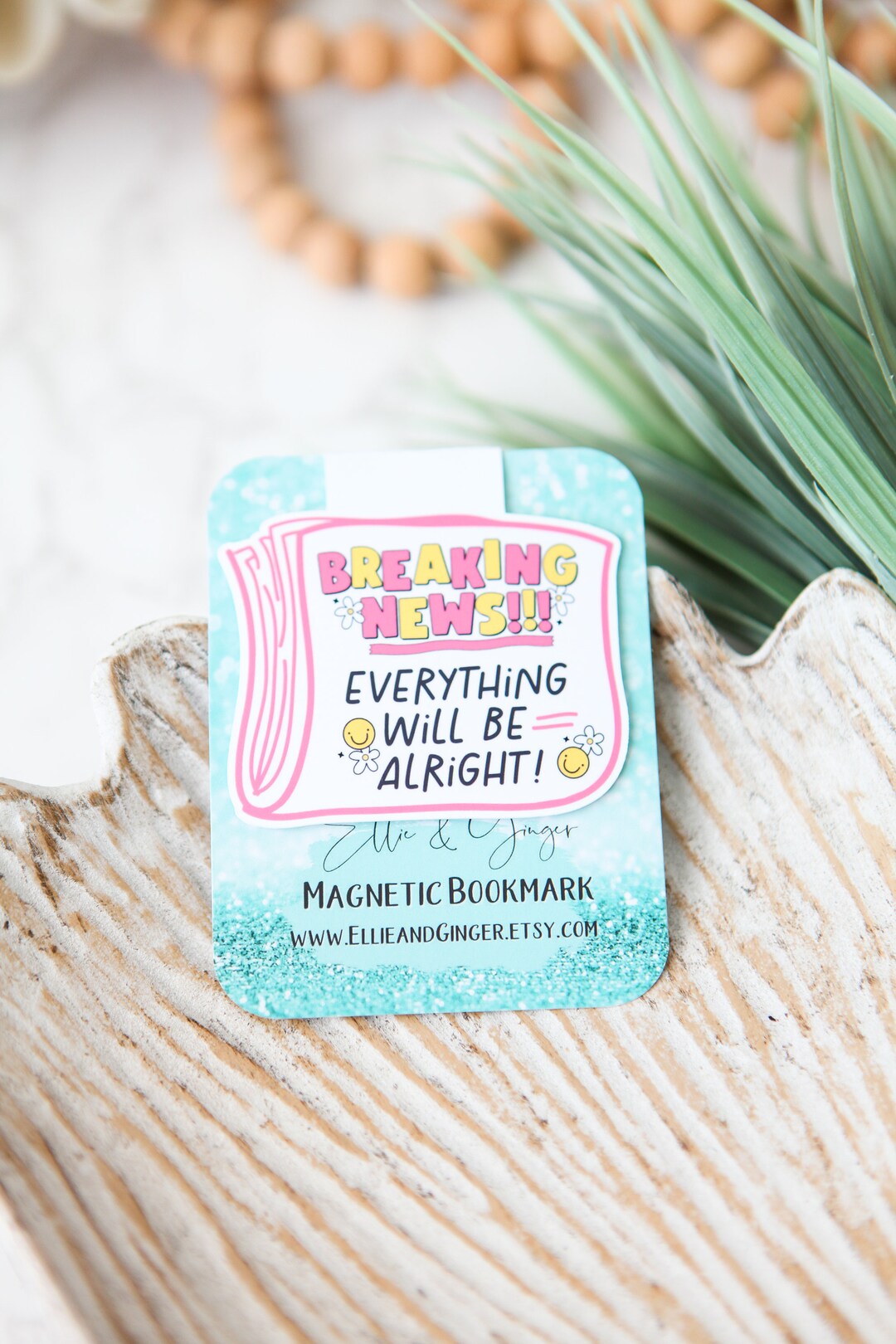 Magnetic Bookmark, Encouraging Bookmark, Book Lover Gift for Her ...