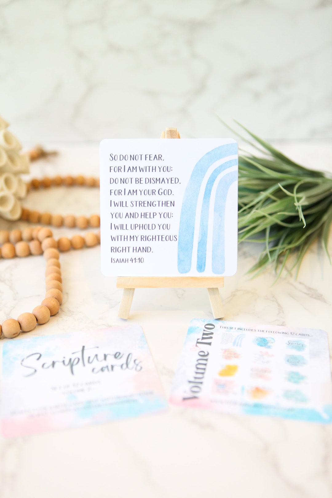 Scripture Cards Set of 12 Volume TWO Memorization Cards Faith-based ...