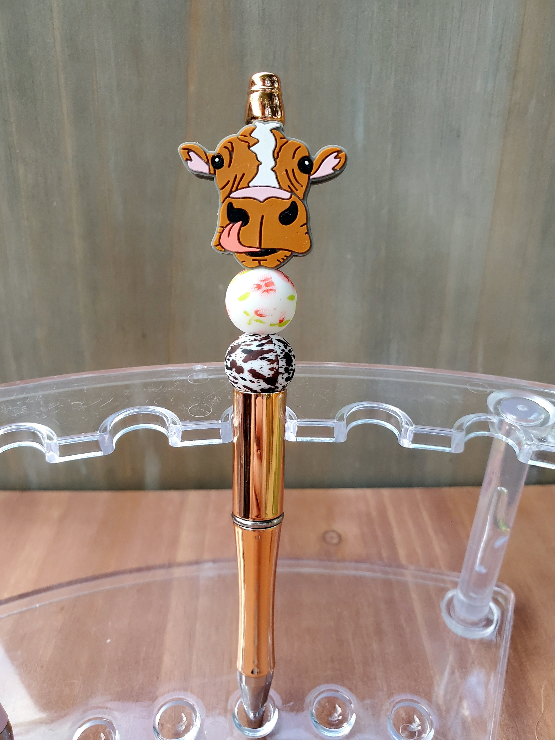 Cow Pen Beaded Pens Cows - Etsy