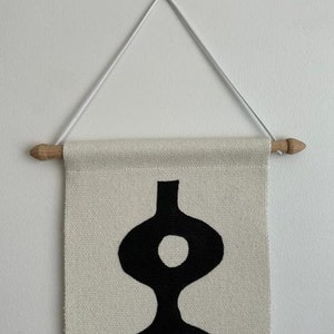 Handwoven Wall Hanging, Kilim Rug, Boho Wall Hanging Rug, Black Rug ...