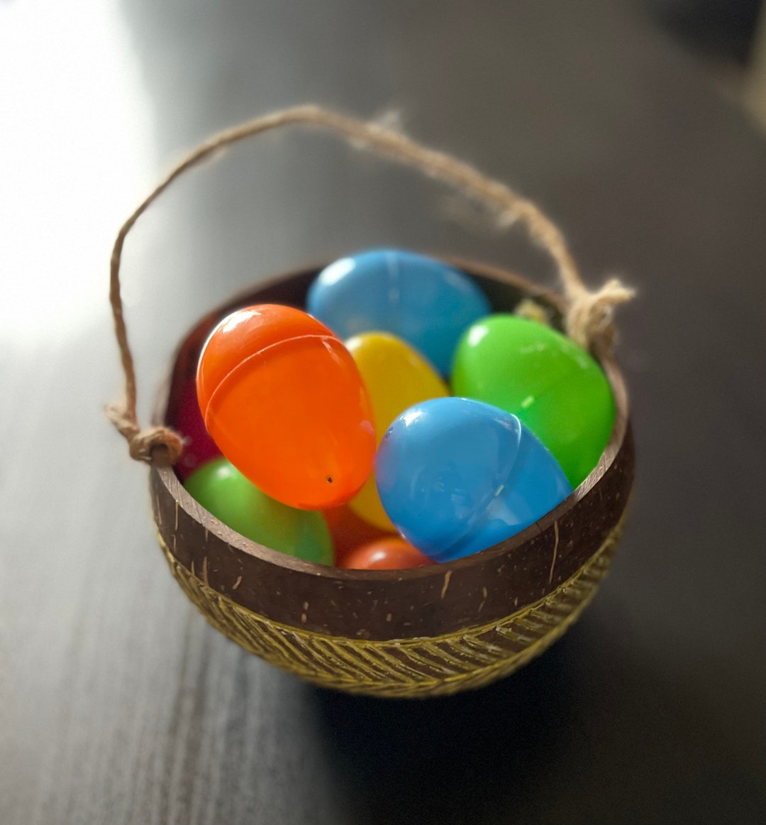Easter Candy Bucket for Kids From Jumbo Size Design Coconut - Etsy