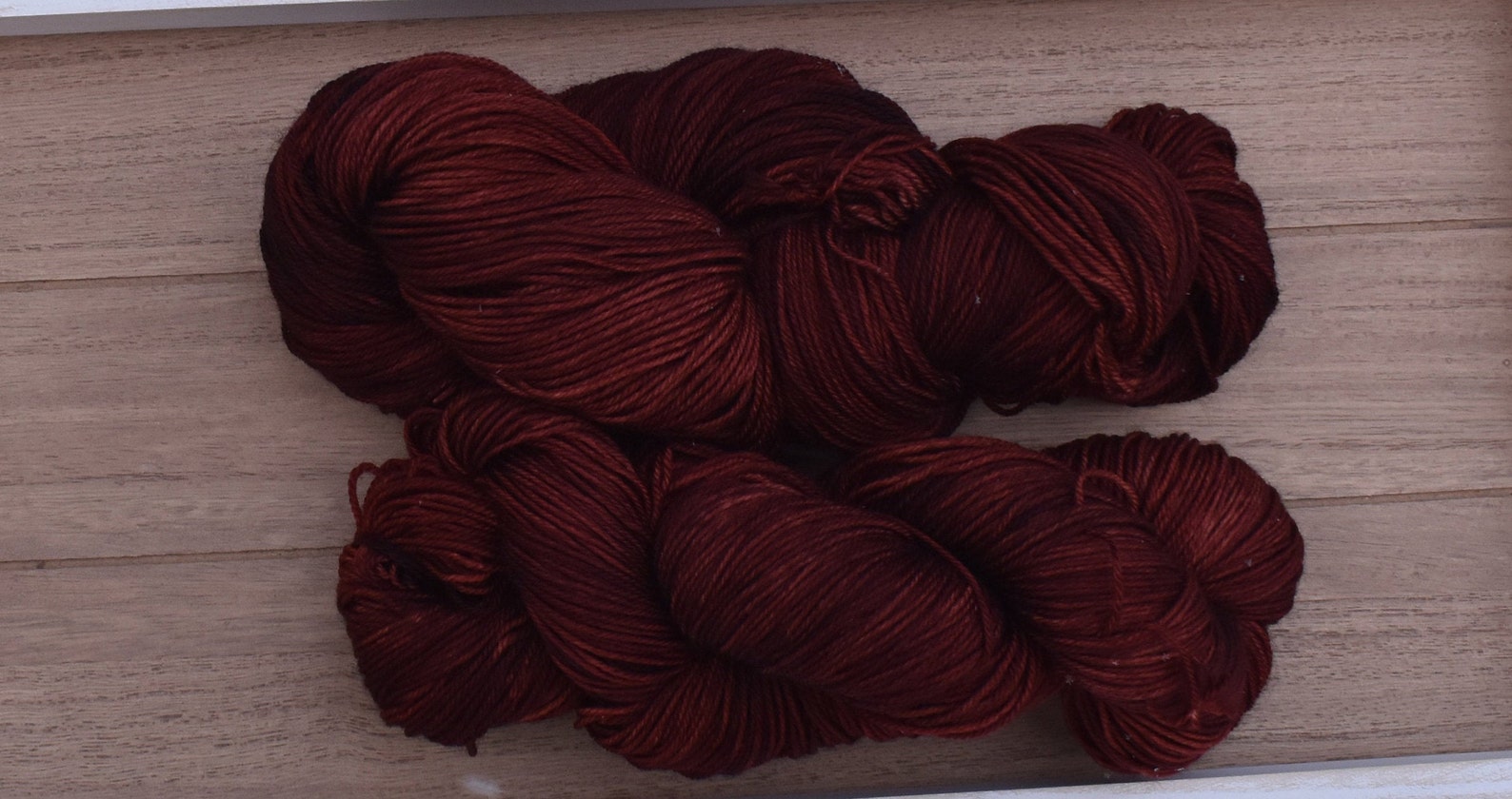 Limberlost: Hand-dyed Rust Orange Yarn. Merino Wool Nylon | Etsy