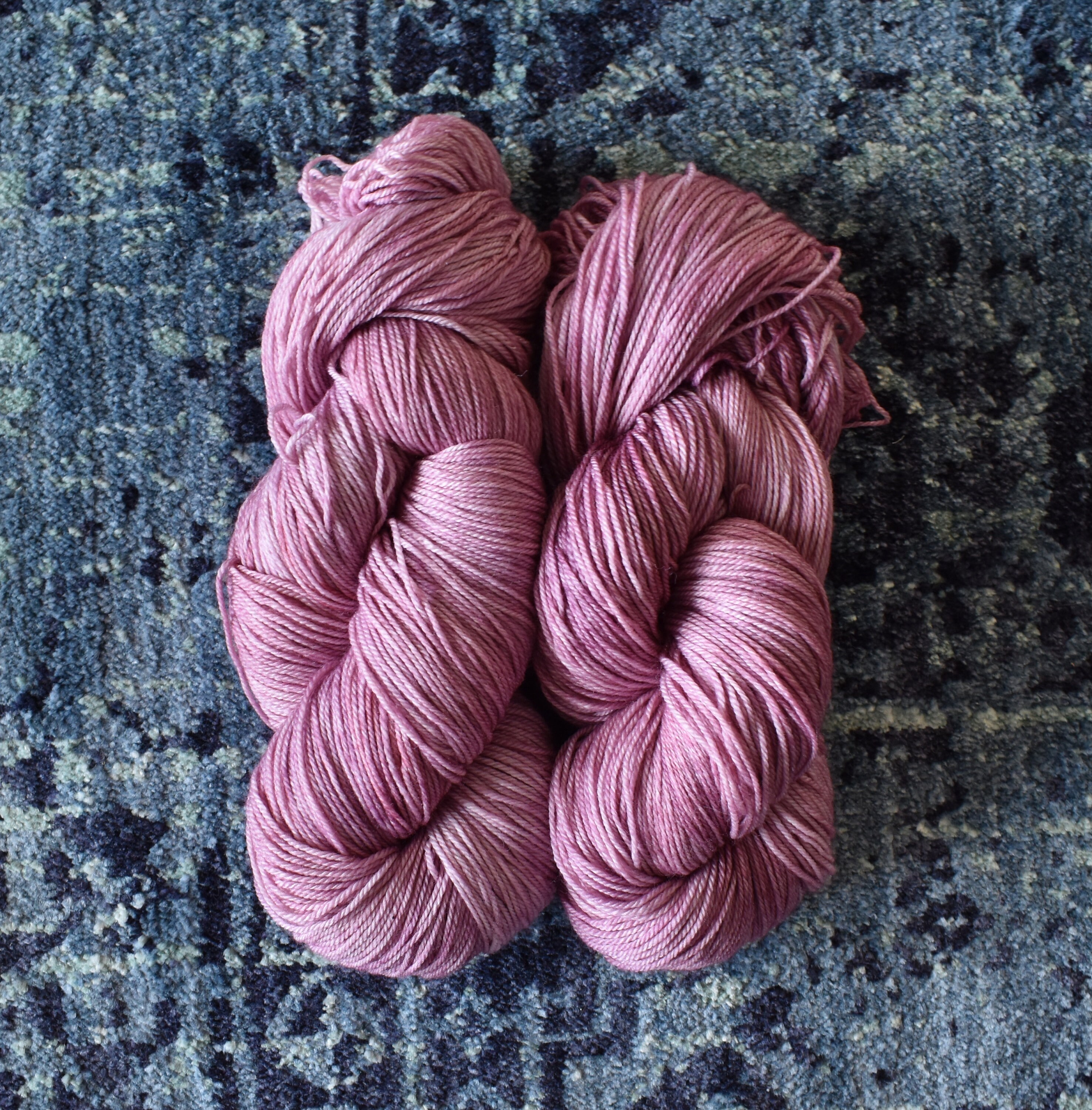 Cherry Blossom: Pastel Pink Yarn. Hand-dyed Wool Yarn. Tonal - Etsy