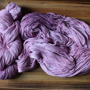 Cherry Blossom: Pastel Pink Yarn. Hand-dyed Wool Yarn. Tonal Pink Yarn ...