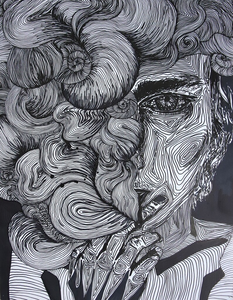 Smoke Lines - Etsy