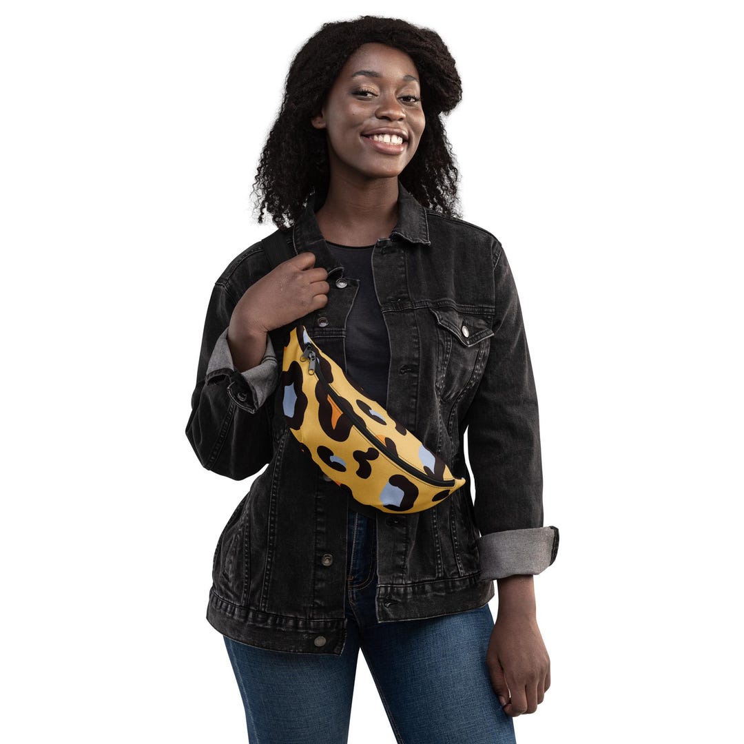Leopard Fanny Pack Fun Leopard Hipbag Leopard Hip Bag Leopard Waist Bag ...