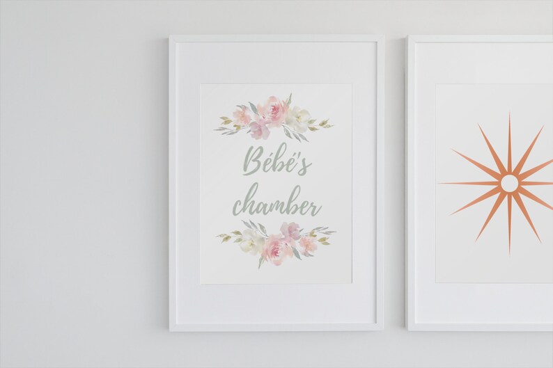 Bébé's Chamber Funny Baby Gift, Moira Rose Quote Gift, Gallery Wall ...