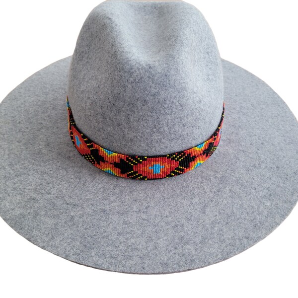 Beaded Hat Band - Etsy