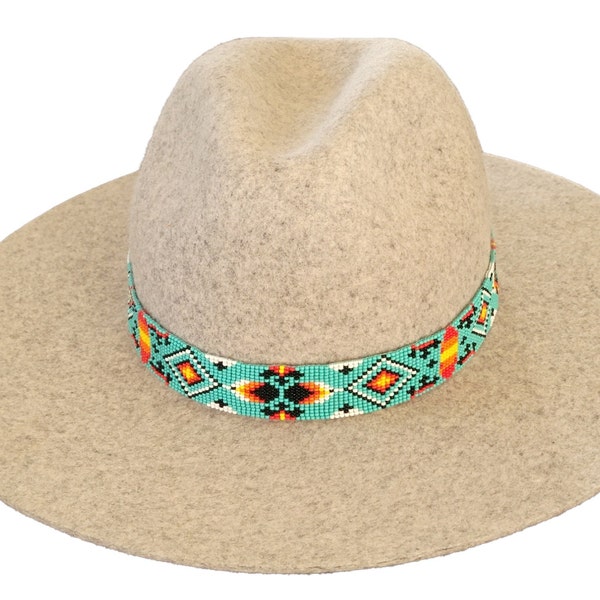 Turquoise Hat Band - Etsy