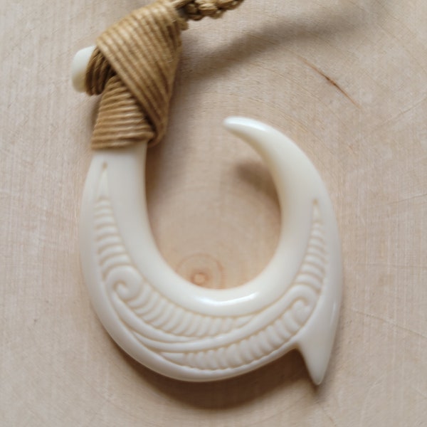 Tribal Bone Necklace - Etsy