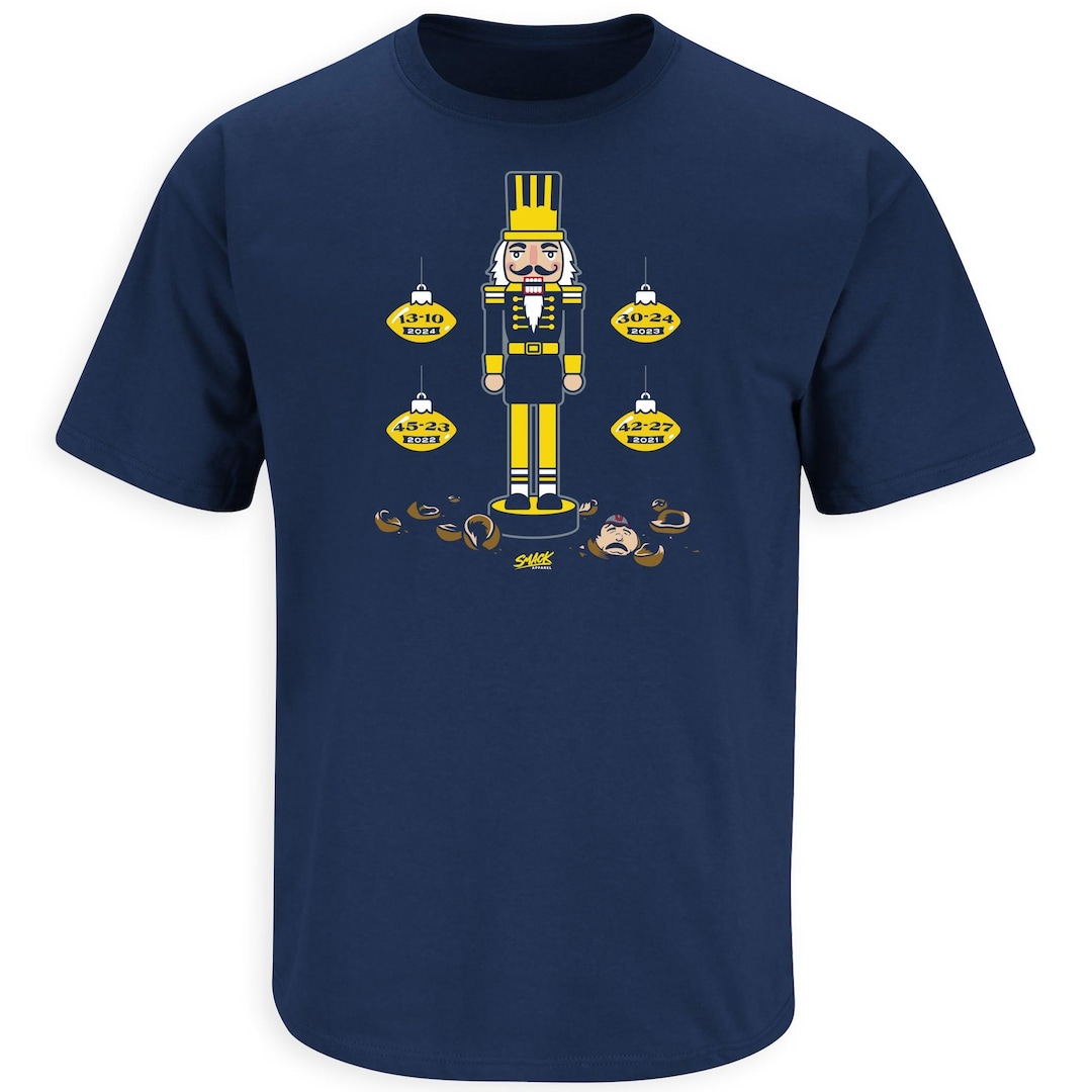 Nutcracker (anti-ohio State) T-shirt for Michigan College Fans (SM-5XL ...