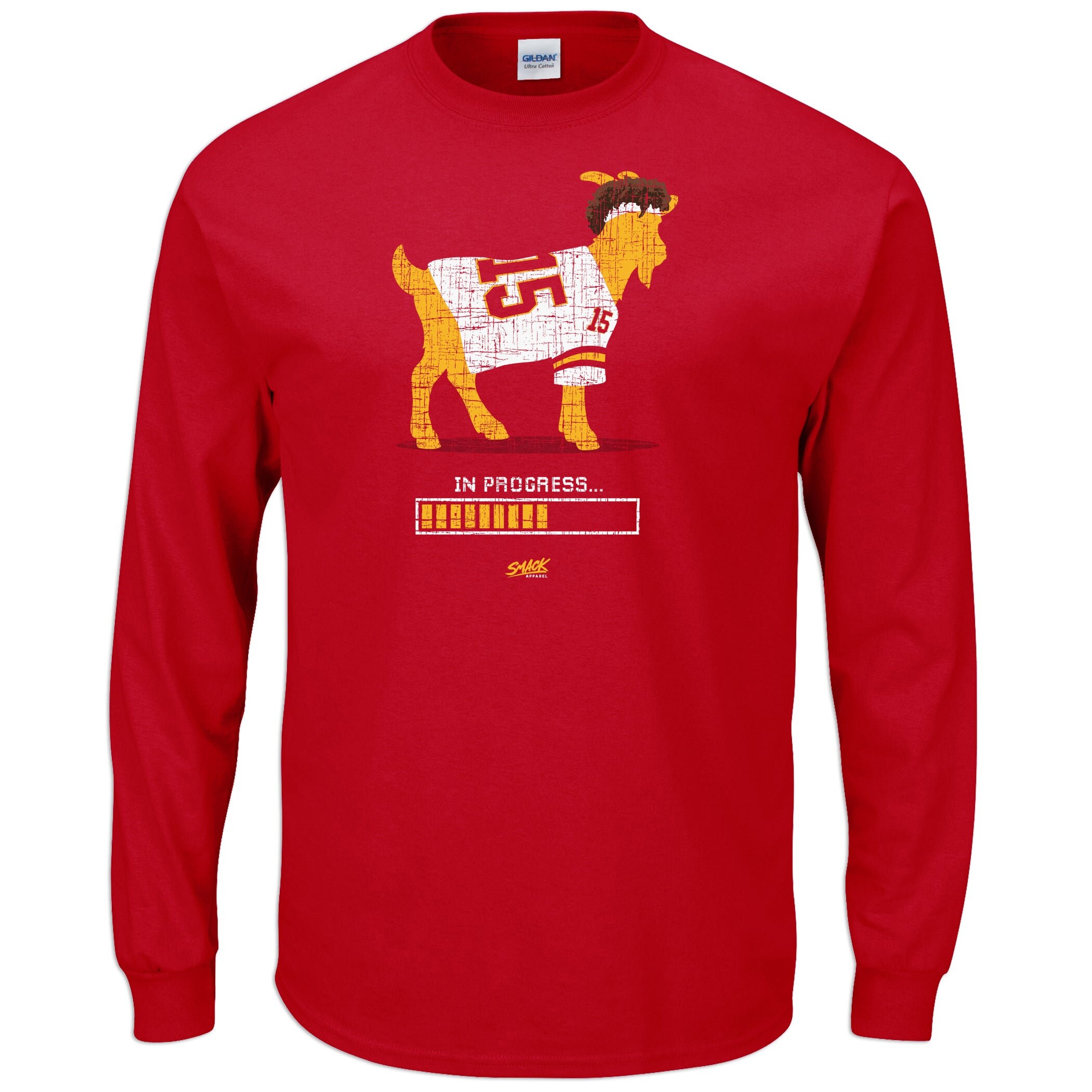 G.O.A.T. in Progress Shirt GOAT for Kansas City Football Fans - Etsy