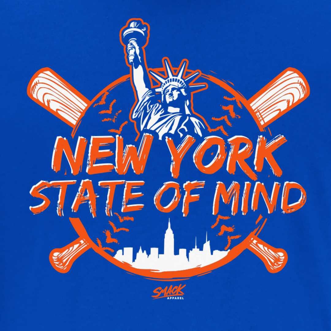 New York State of Mind (NYM) T-Shirt for New York Baseball Fans sold by ...