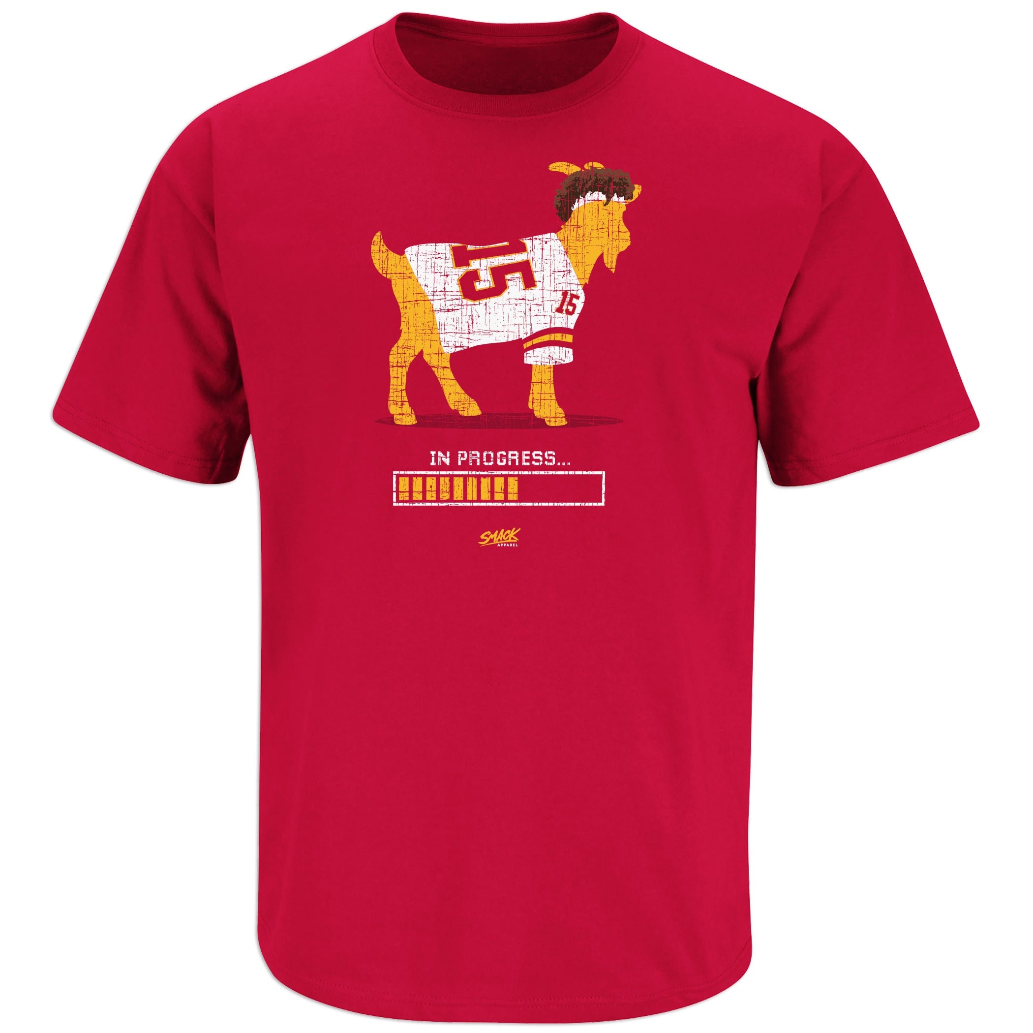 G.O.A.T. in Progress Shirt GOAT for Kansas City Football Fans - Etsy