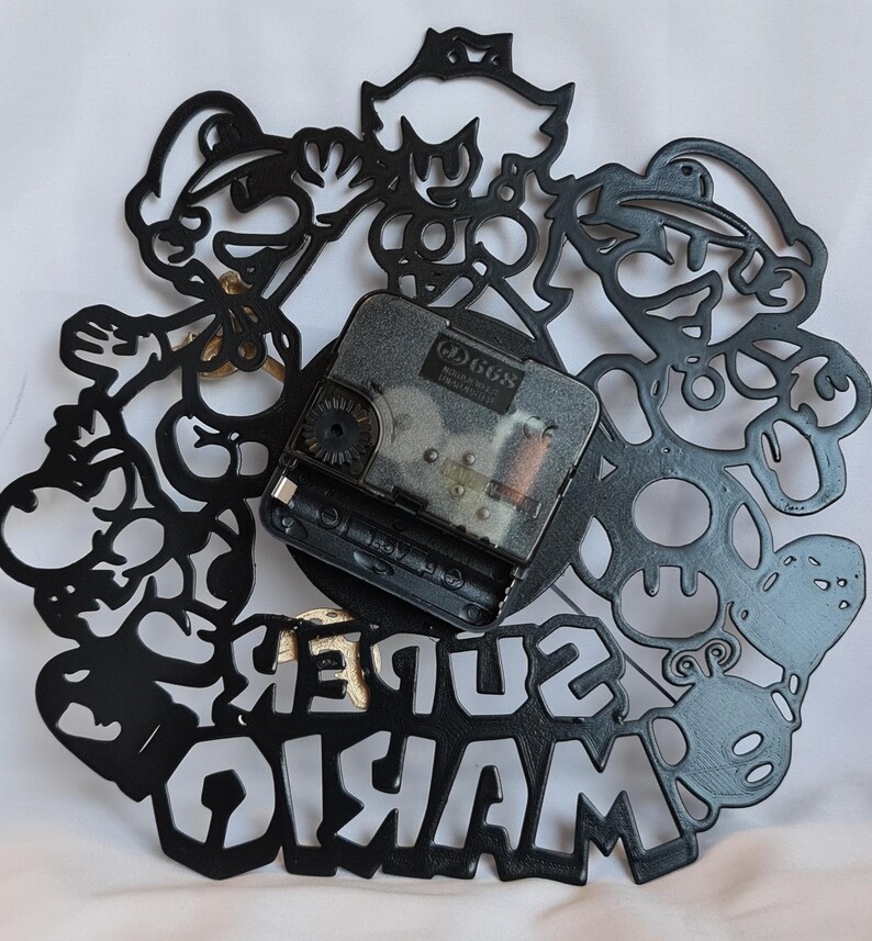 Super Mario Clock - Etsy