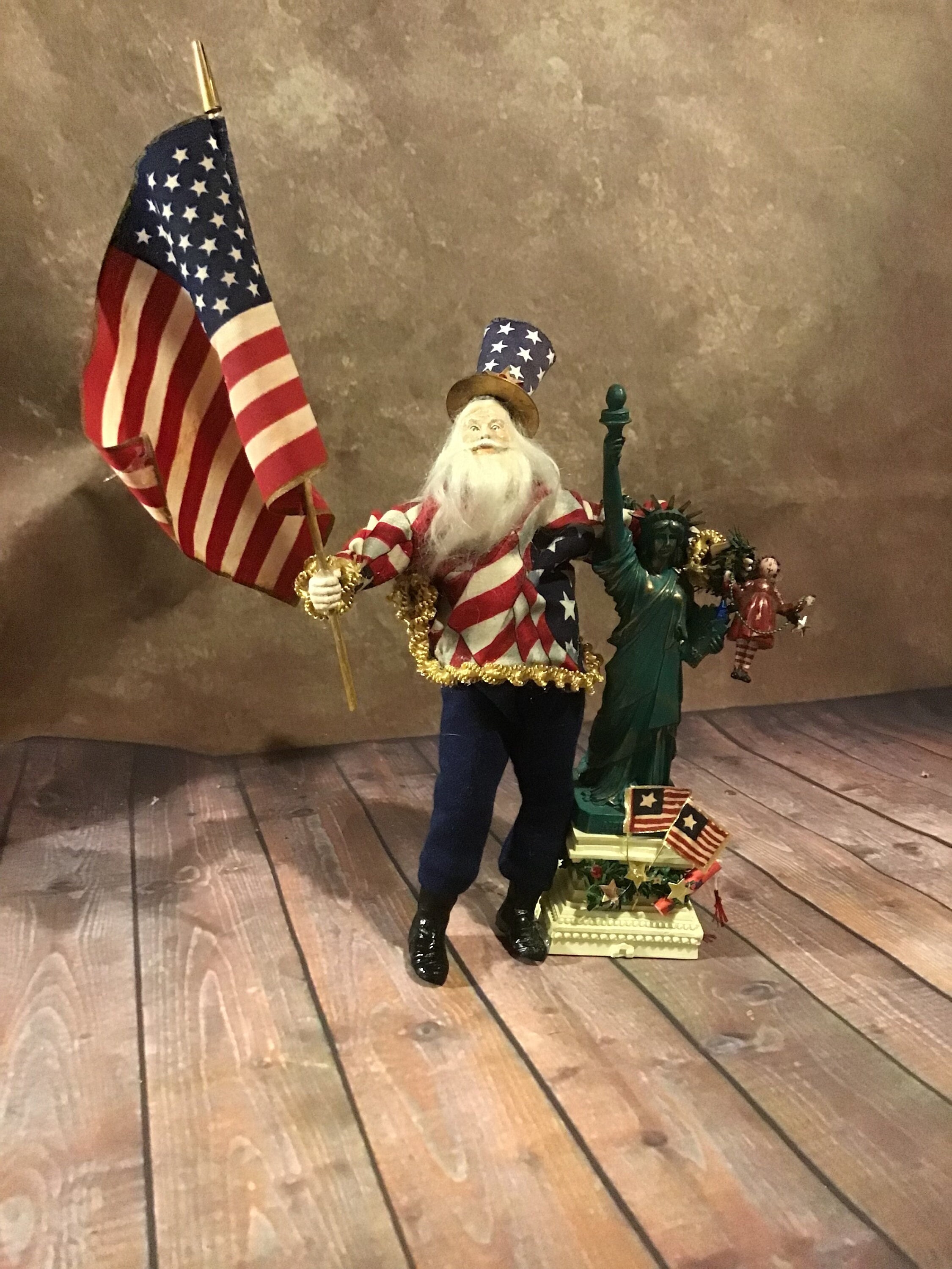 Uncle Sam-ta Doll - Etsy