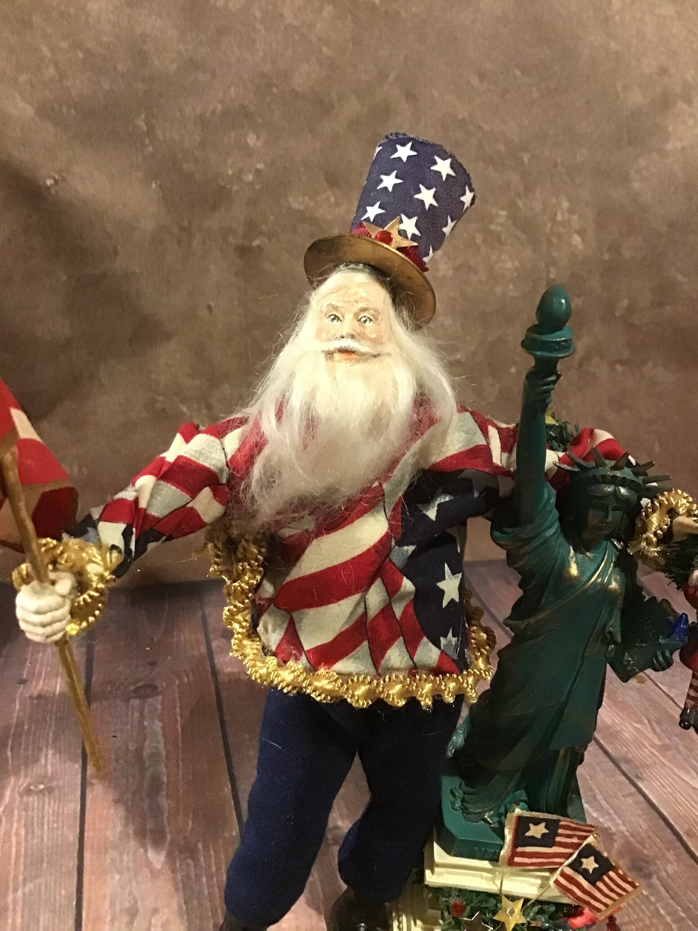 Uncle Sam-ta Doll - Etsy