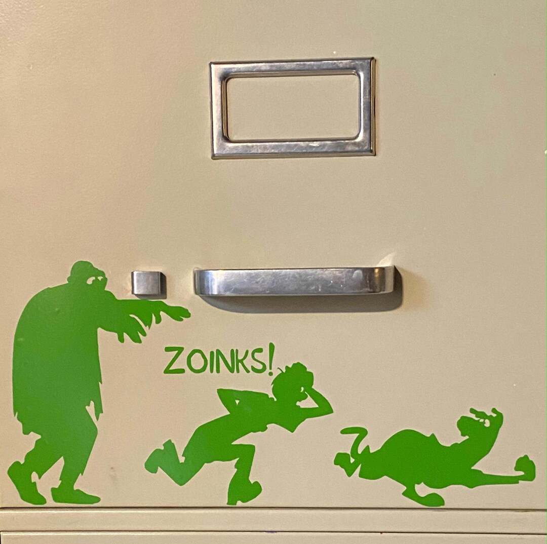 Scooby Doo and Shaggy Vinyl Sticker/decal - Etsy