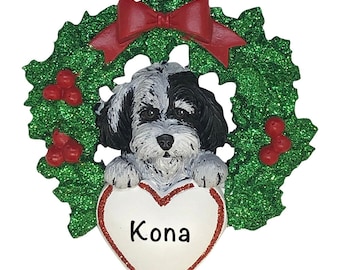 Christmas Sheepadoodle Ornament - Etsy