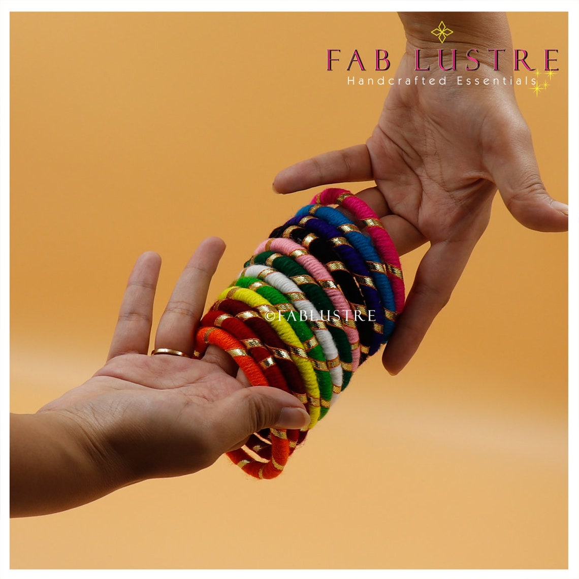 Multi Colored Bangles With Gold Thread, Bangles - Set of 12, Fashion ...