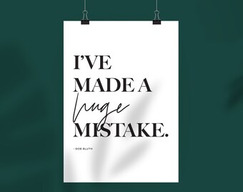 Huge Mistake - Etsy