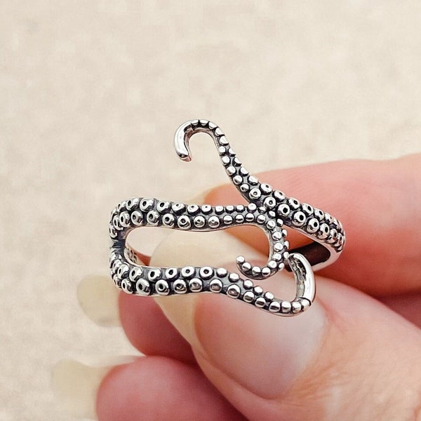 Octopus Ring - Etsy
