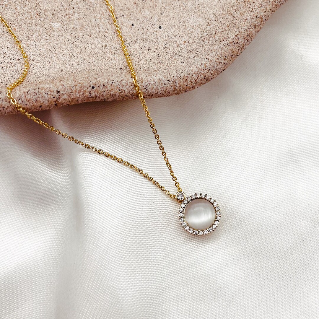 Worry Necklace, Spinner Necklace, Rotating Necklace, Anxiety Necklace ...