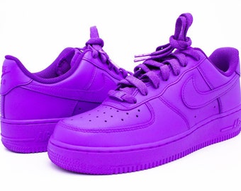 Purple Tone Custom Air Force 1 - Etsy