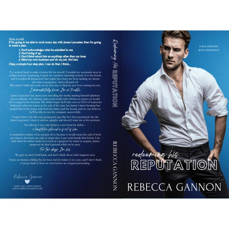 Redeeming His Reputation Signed Copy - Etsy