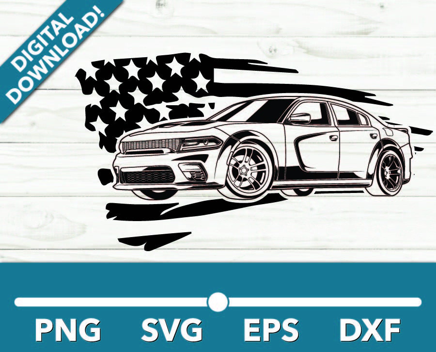 Muscle Sports Cars Fast Speed SVG, Clipart, Supercar Files for Cricut ...