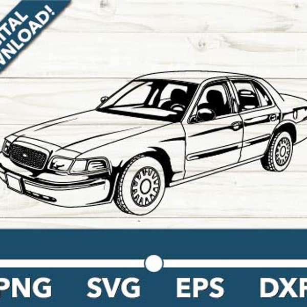 Crown Victoria Vector - Etsy New Zealand