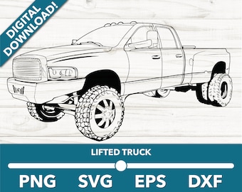 Dodge Pickup Truck Outline