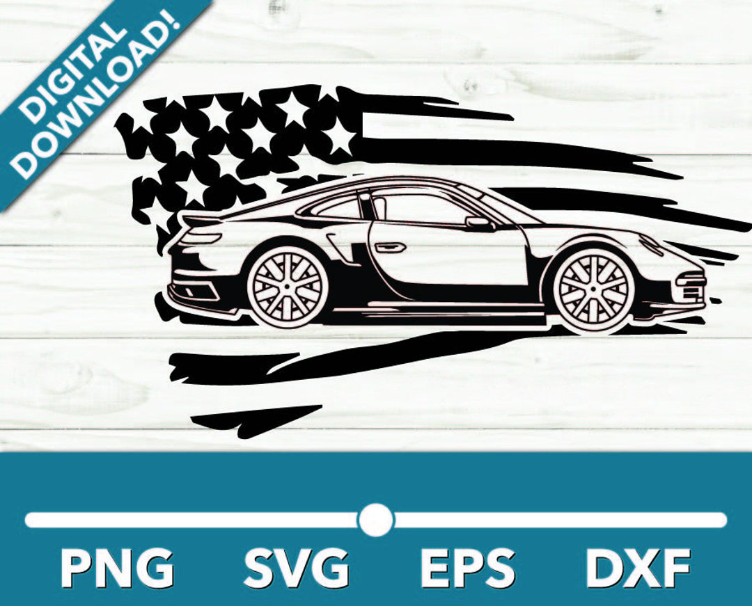 Luxury Super Car Sports Car SVG, Clipart, Fast Files for Cricut and ...