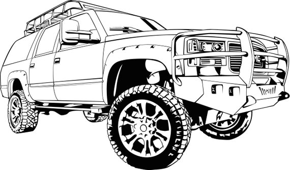 Chevy Suburban Clipart