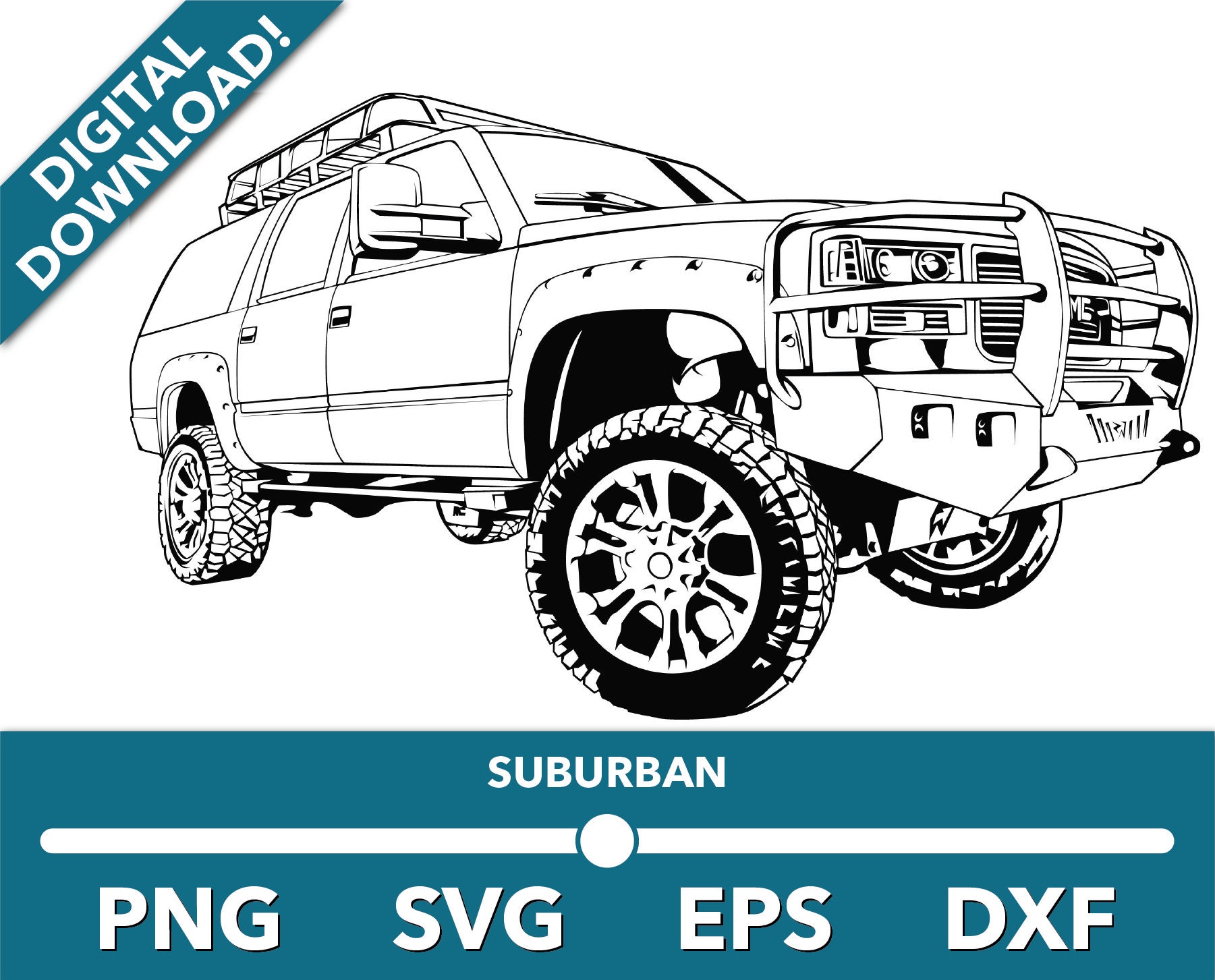 Chevy Suburban Clipart
