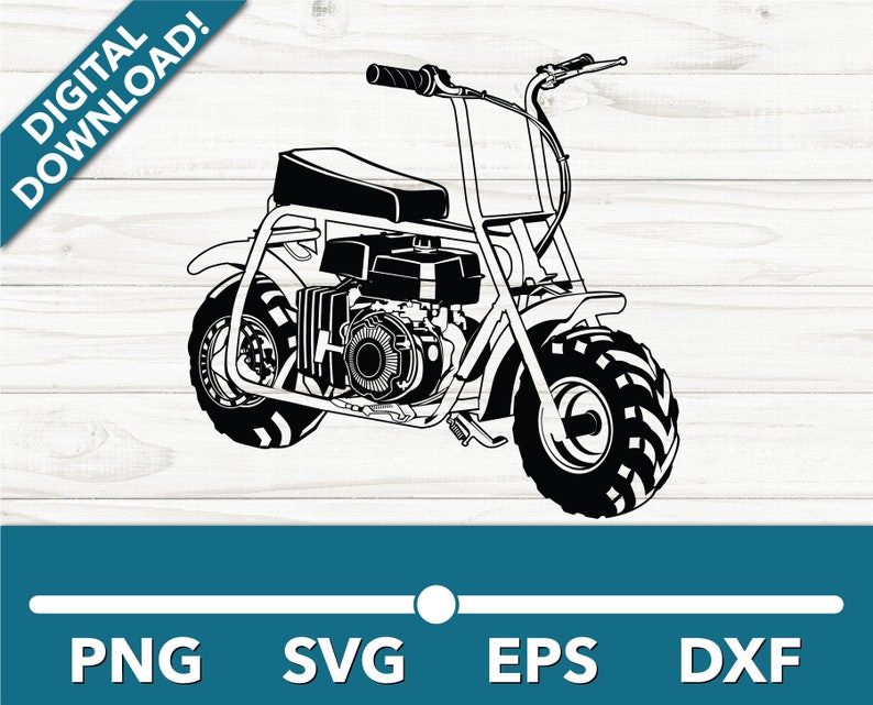 Motorcycle Chopper Mini Bike Classic SVG, Car Clipart, Fast Motorcycle ...
