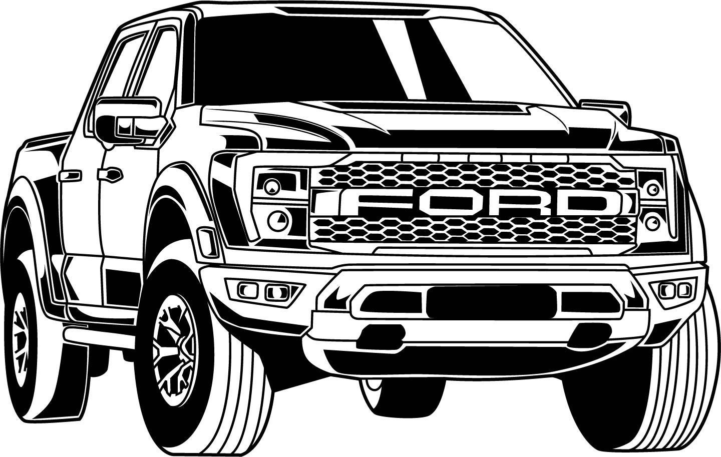 Buy Pickup Truck Offroad SVG, Clipart, Fast Files for Cricut and ...