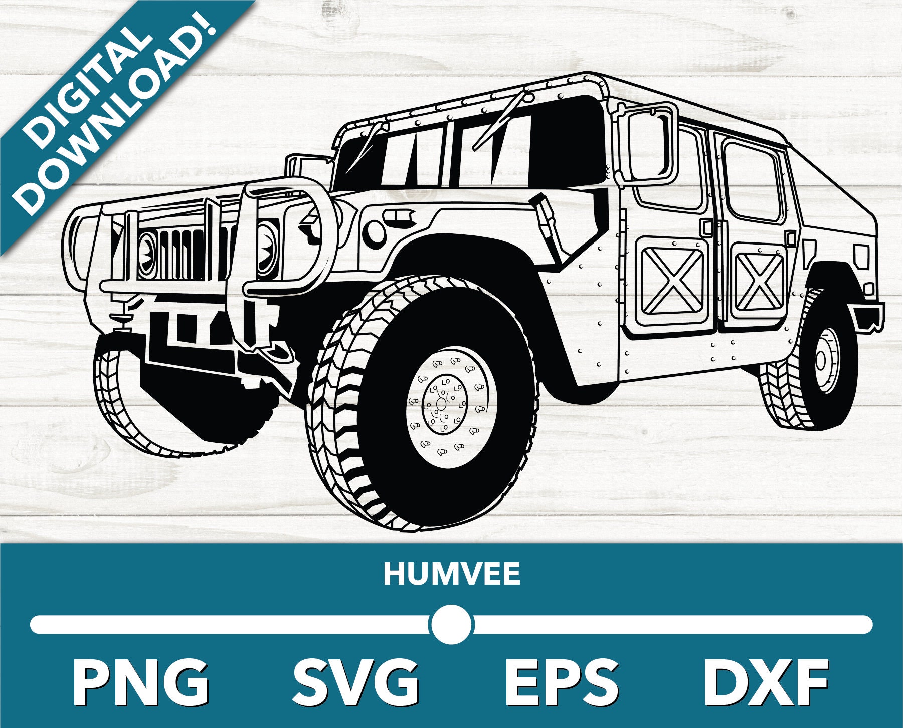 Military Transport Vehicle Offroad Lifted Truck SVG, Clipart, Fast ...