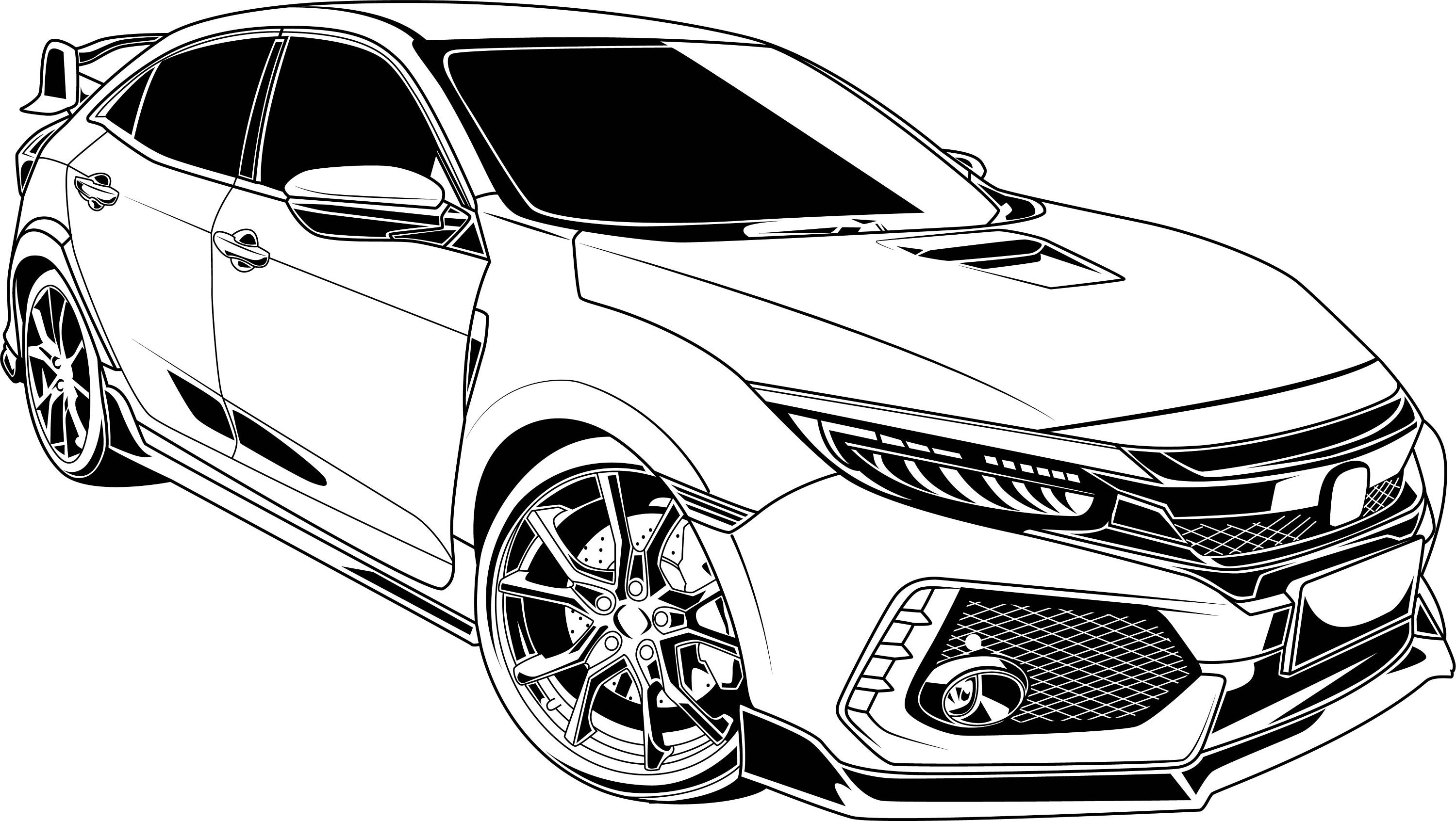 JDM Street Car Sports Car Import SVG, Clipart, Fast Files for Cricut ...