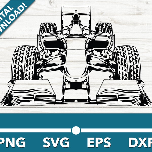 Formula 1 Dxf - Etsy